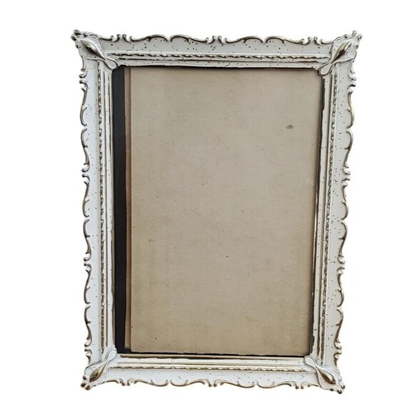 Unbranded | Accents | Vtg Metal Ornate Scroll Design Photo Frame Mcm ...